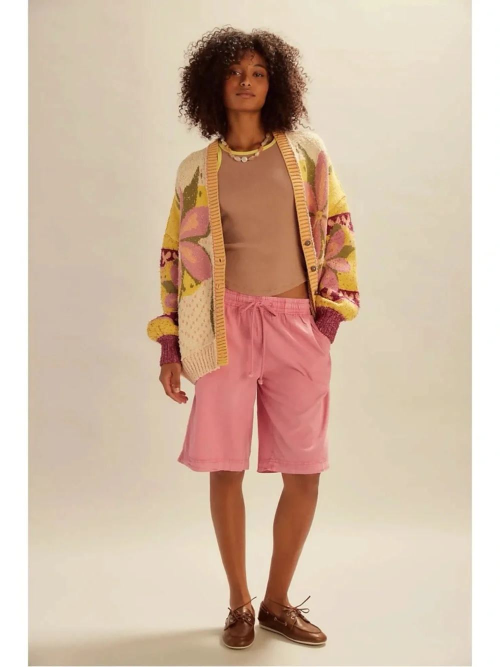 Free People | Sweaters | Free People Oversized Bohemian Bali Tropical ...